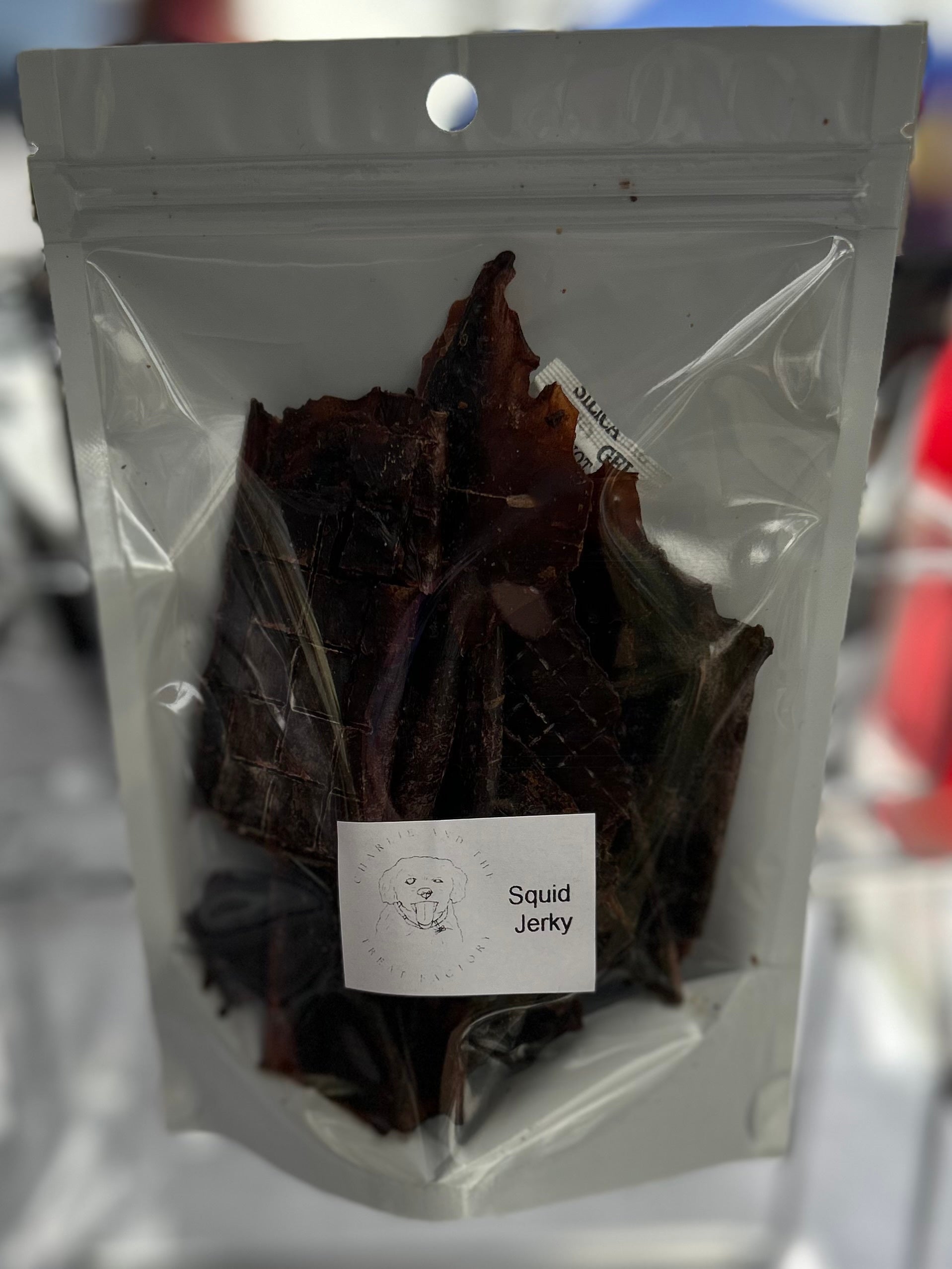 Squid Jerky | Charlie & The Treat Factory